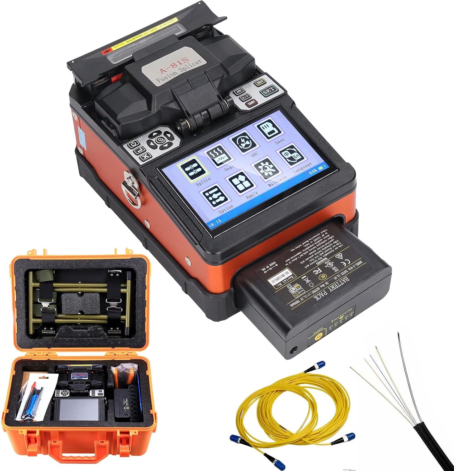 FIBER OPTIC SPLICING MACHINE APSYS – Control